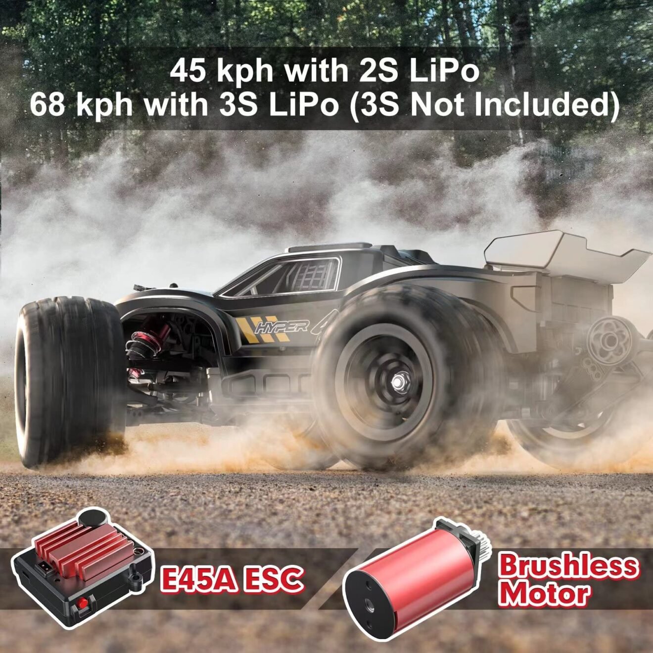 HYPER GO H16BM Brushless Fast RC Cars – MJX Hyper Go Rc Car Official ...
